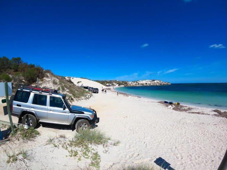 Sandy Cape; magic beach camping near Perth
