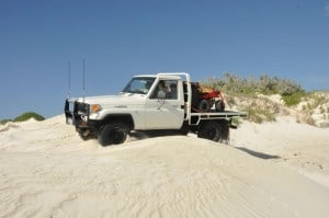 Stuck on the beach in your 4WD? Here’s what you should do