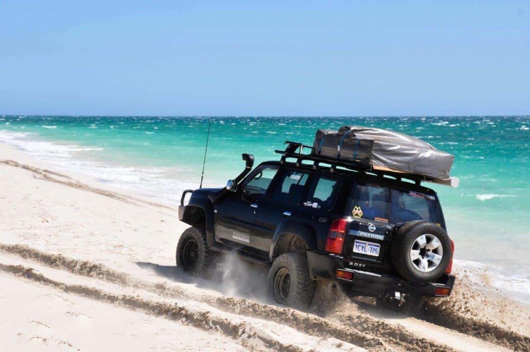 Stuck on the beach in your 4WD? Here’s what you should do