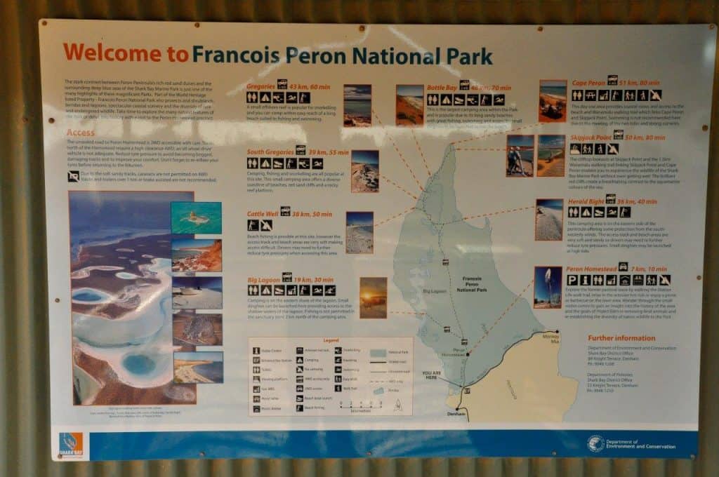 Francois Peron National Park; paradise at Shark Bay
