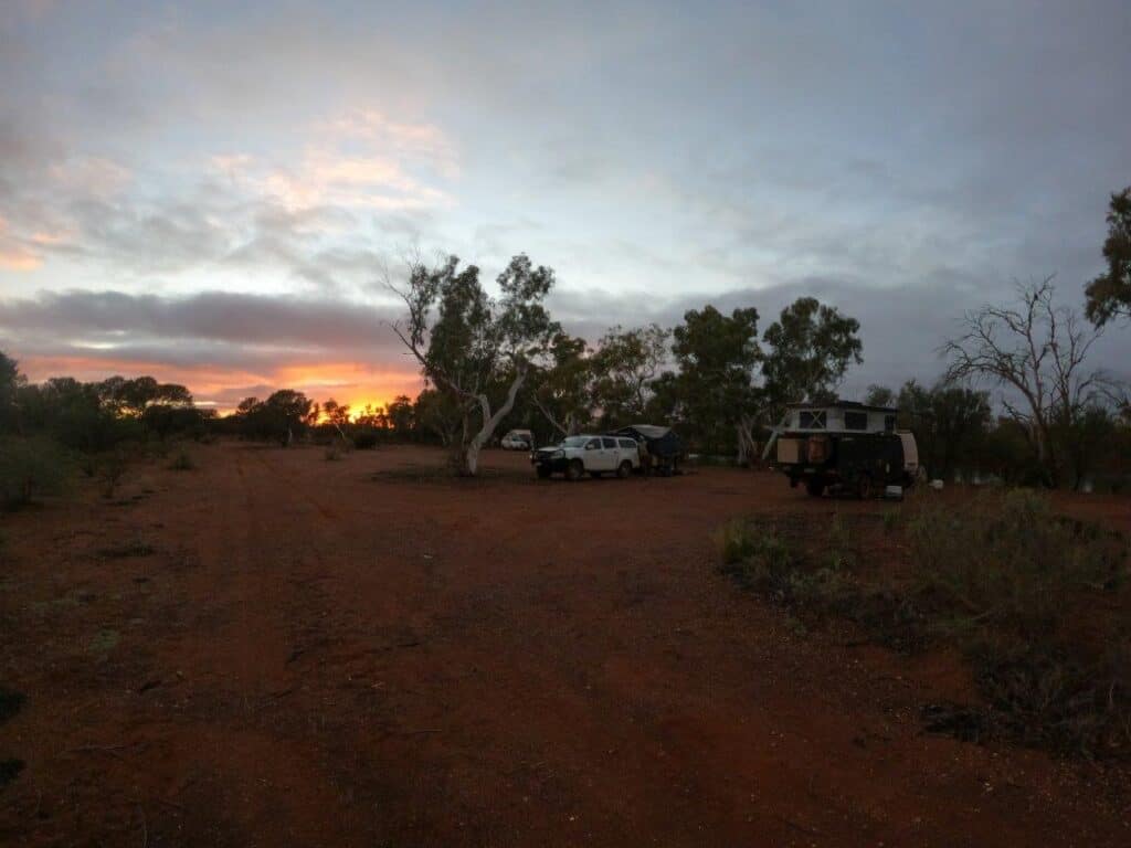 Bilyuin Pool; a quiet, free camp