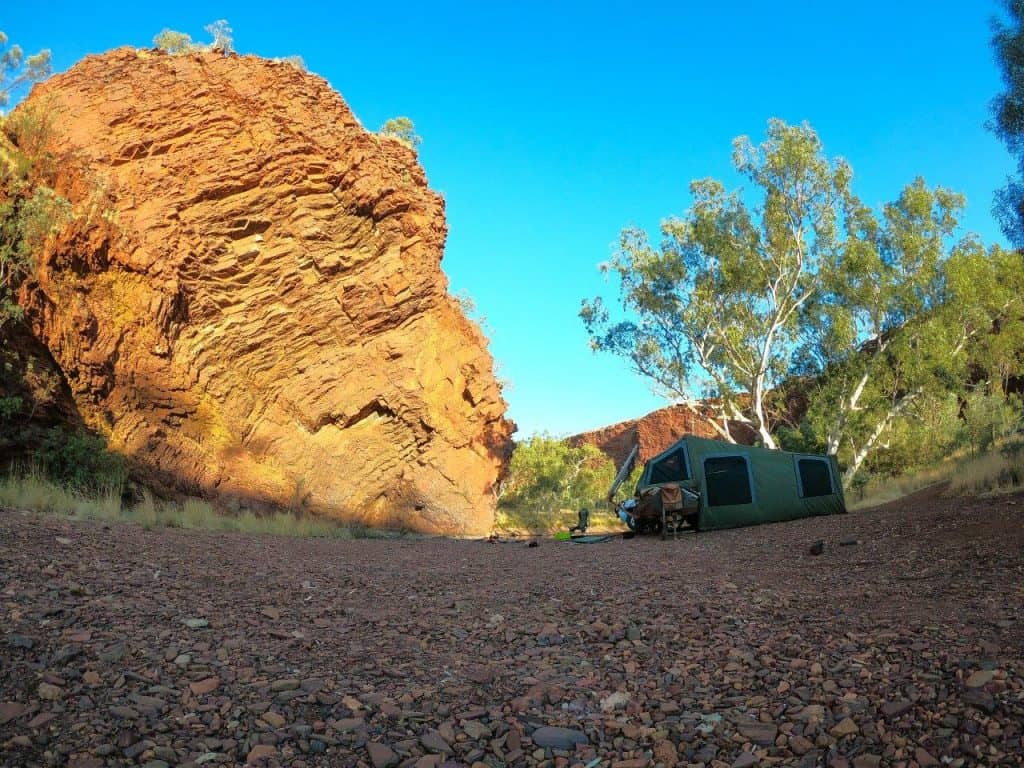 Kalgan Pool in the Pilbara; the best free camp we’ve stayed at