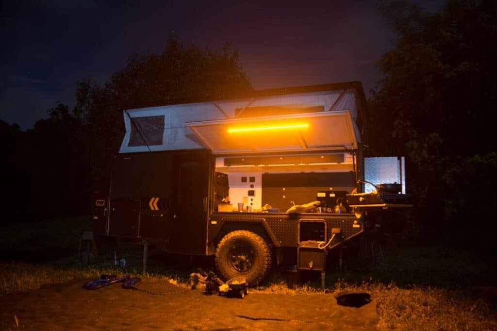 Orange LED Camping Lights; keep the bugs away