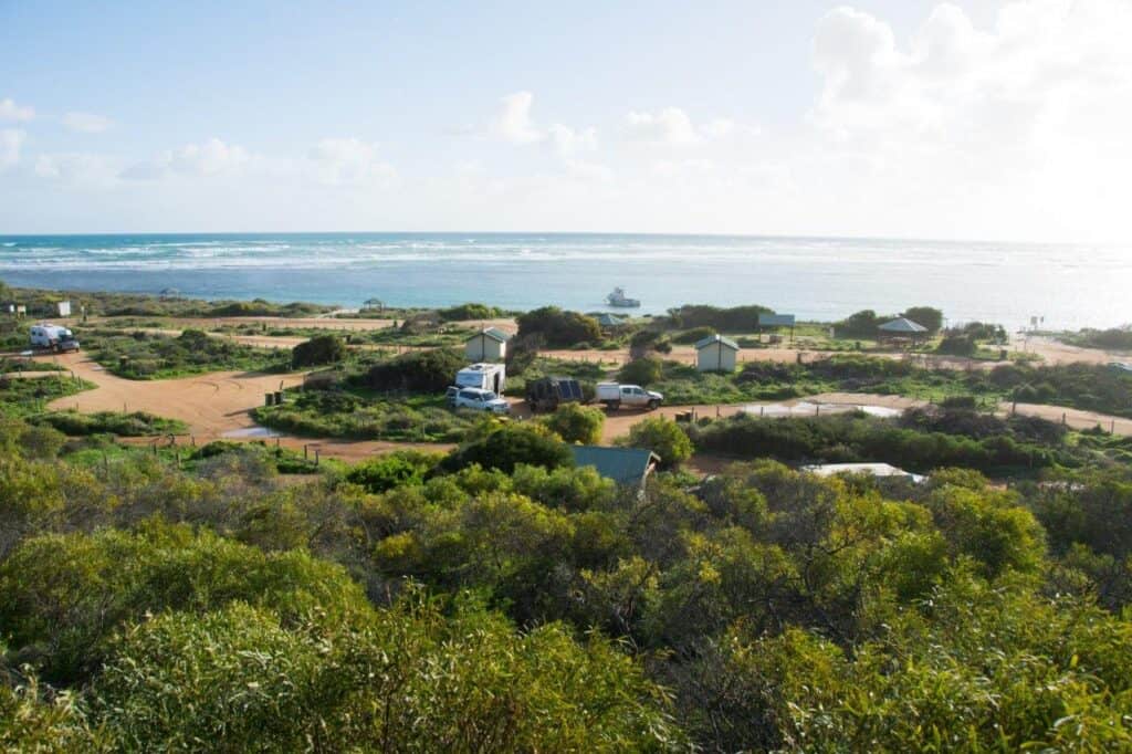 40 Mile Beach; unbelievable coastal camping near Karratha