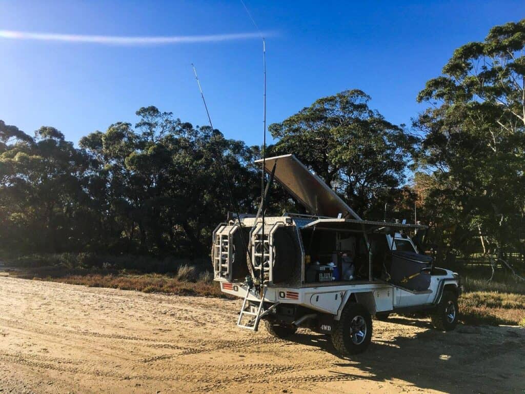 Ute Camping Setup