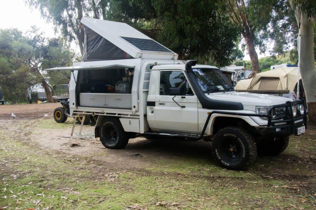 Ute Camping Setup
