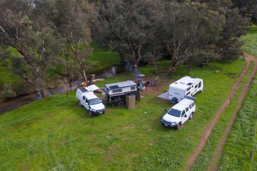 Moore River Ranch; great camping 1.5 hours from Perth