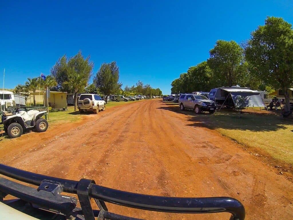 80 Mile Beach near Broome; picture perfect coast camping