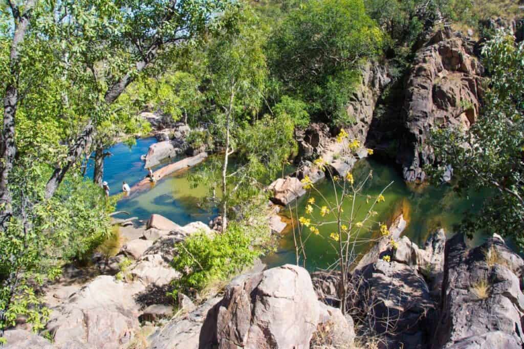 Gunlom Falls; one of Kakadu’s highly rated attractions