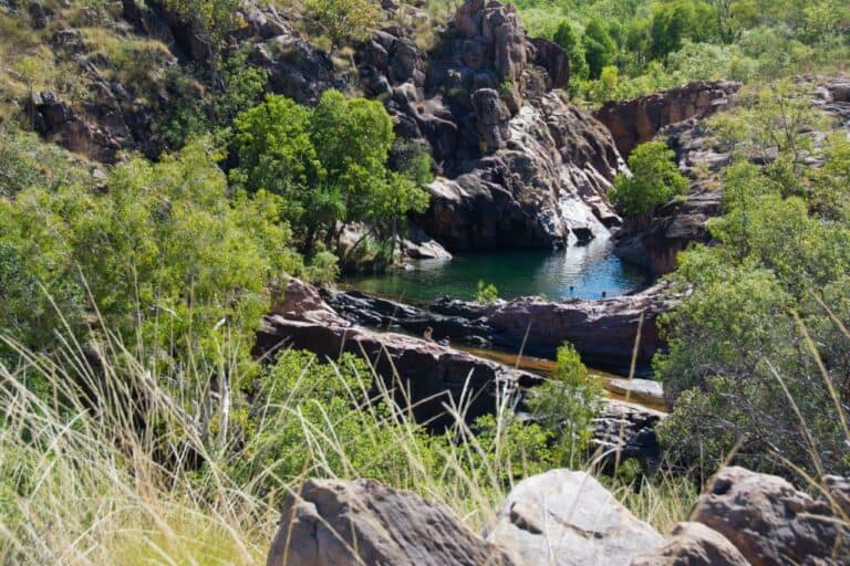 Gunlom Falls; one of Kakadu’s highly rated attractions