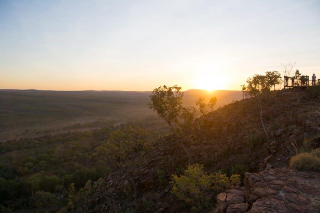 Saddleback Ridge 4WD track at El Questro
