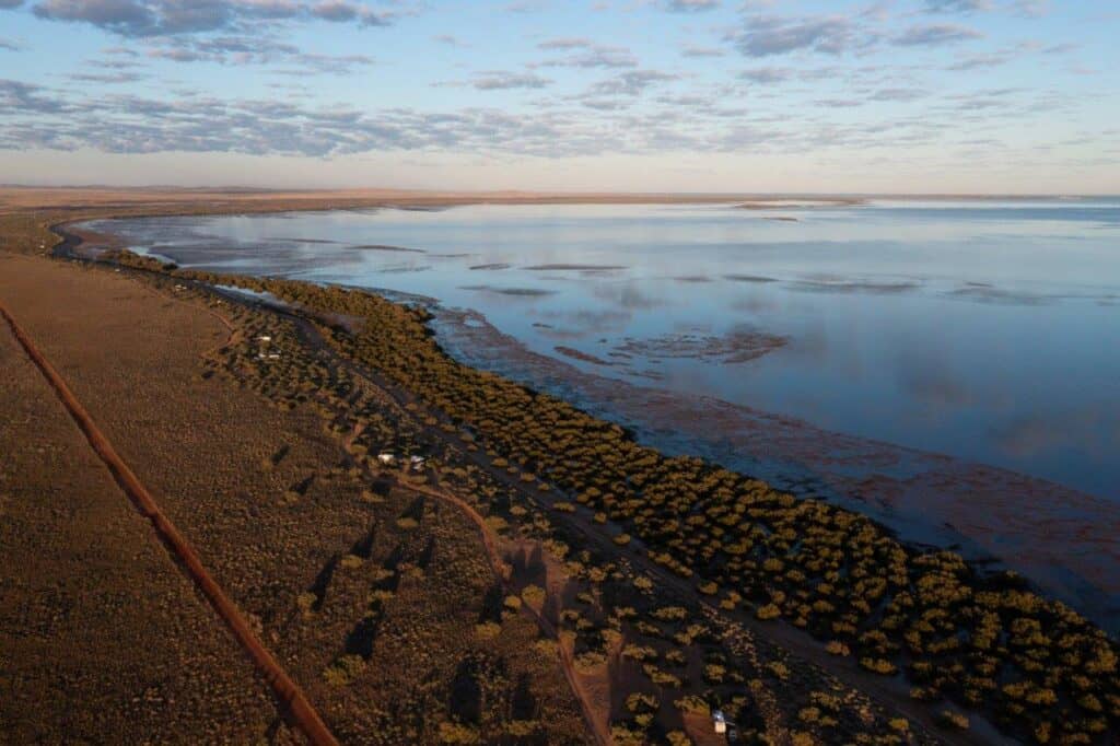 40 Mile Beach; unbelievable coastal camping near Karratha
