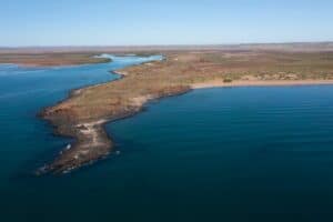 Cossack; brilliant beach front camping near Point Samson
