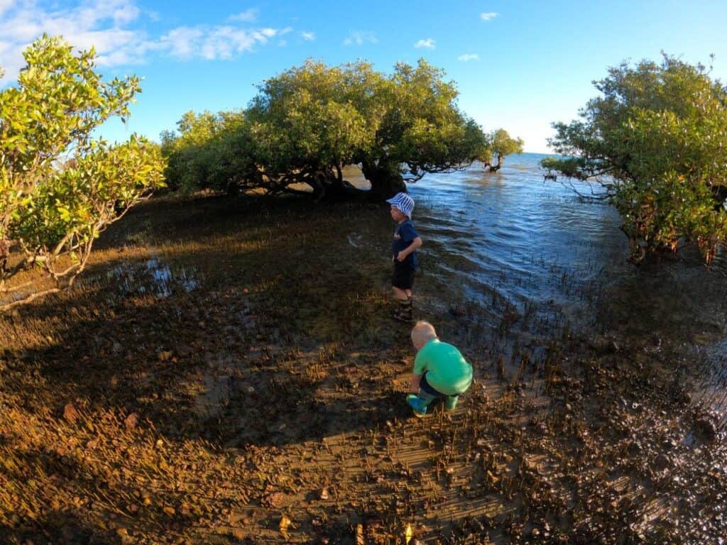 40 Mile Beach; unbelievable coastal camping near Karratha