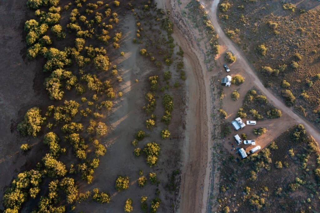 40 Mile Beach; unbelievable coastal camping near Karratha