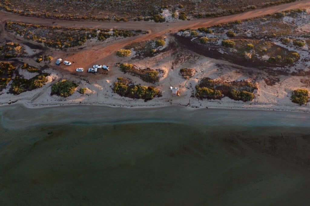 Bush Bay; incredible coastal camping just south of Carnarvon