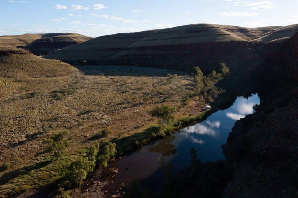 George River Gorge; Millstream 4WD free camping