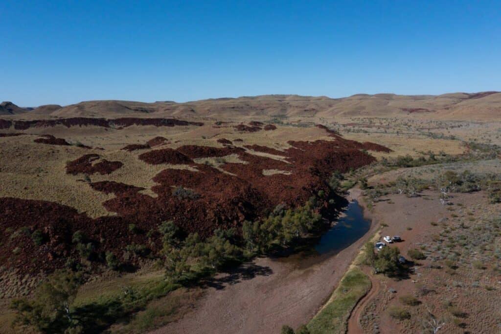 George River Gorge; Millstream 4WD free camping