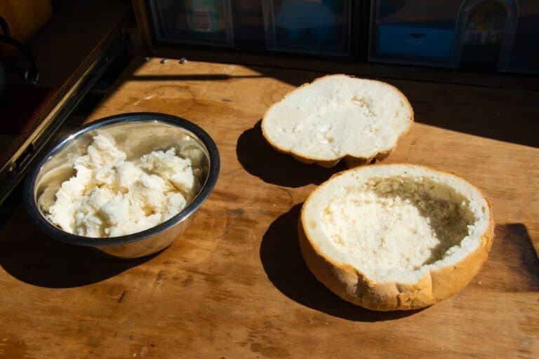 Camp oven cob loaf; quick, delicious and easy