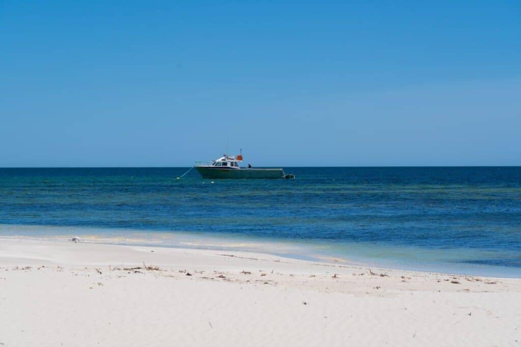 Freshwater Point; perfect, protected beachfront camping