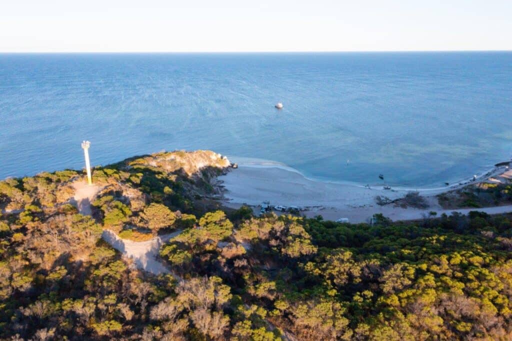 Freshwater Point; perfect, protected beachfront camping