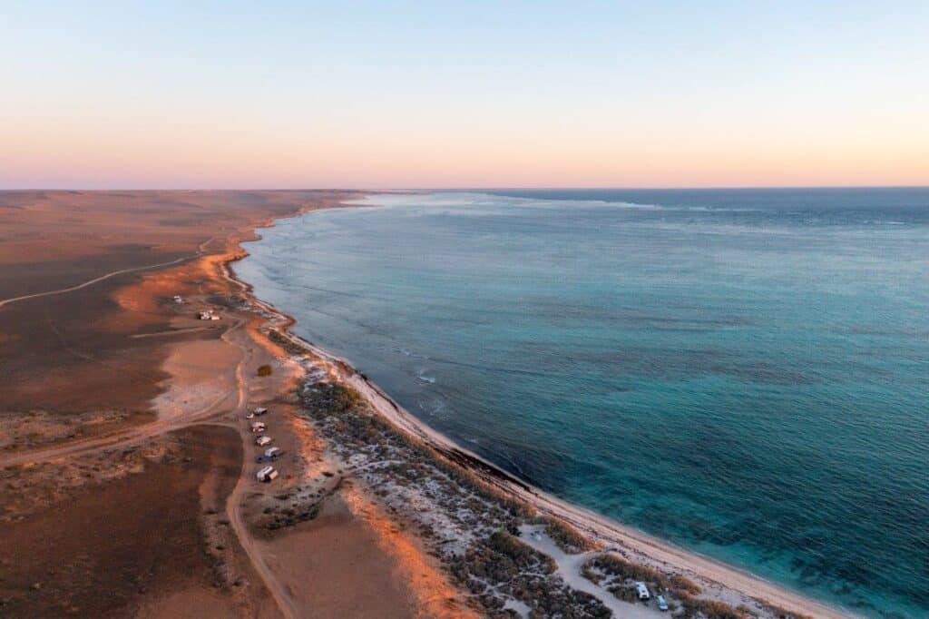 Coral Bay Caravan Park; where can you stay?