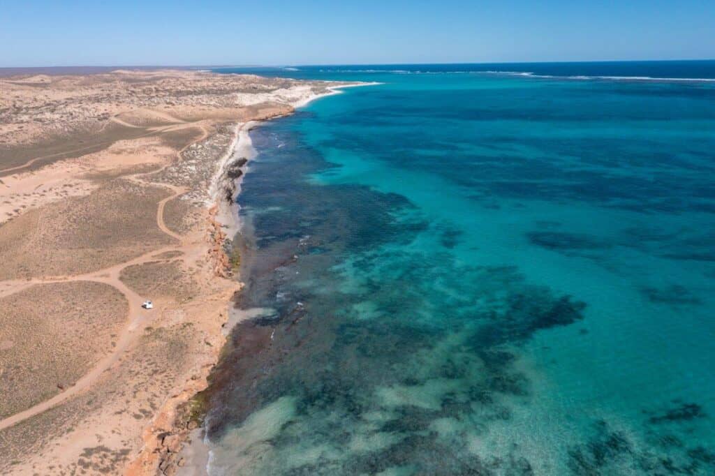 5 Fingers Reef in Coral Bay; a truly stunning beach