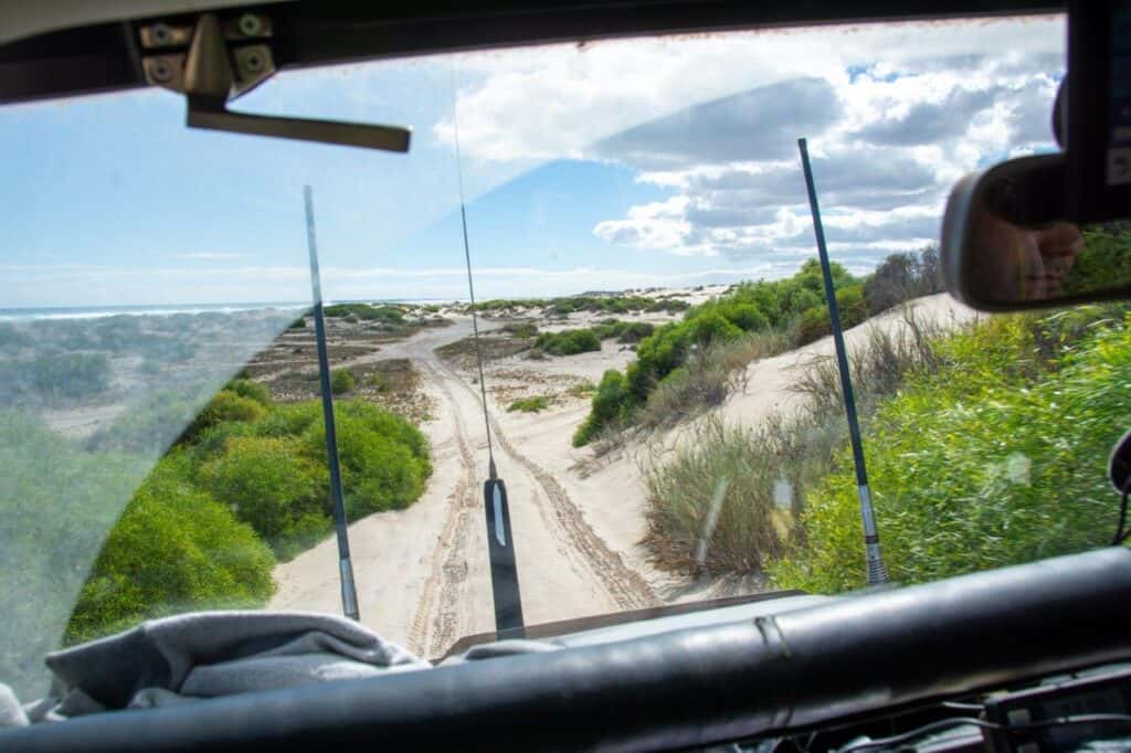 4WDing Meaning; Four Wheel Driving