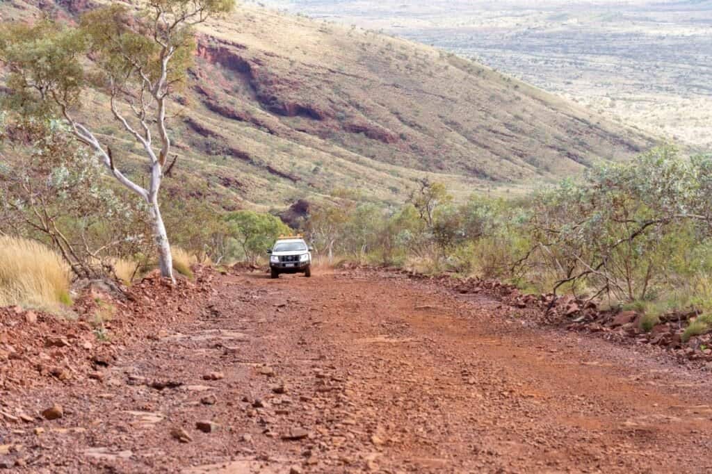 Mount Nameless; a fantastic 4WD track near Tom Price
