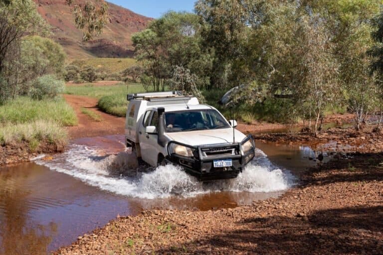 Tiger Eye Pool; amazing free camping near Tom Price