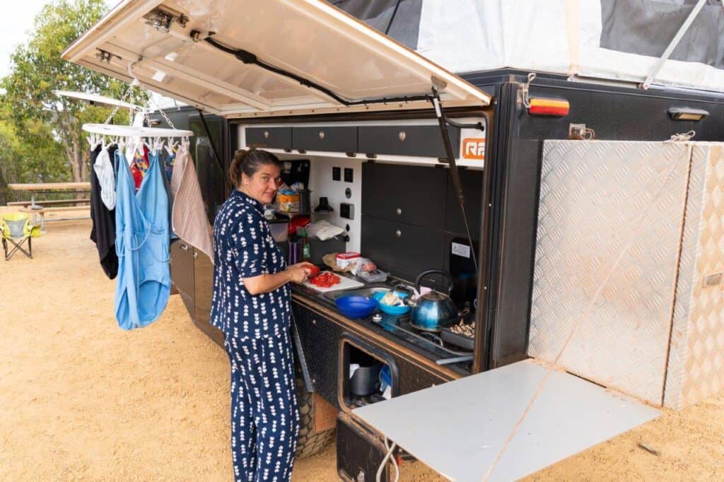 Outdoor vs indoor camper kitchens; what’s best for you?