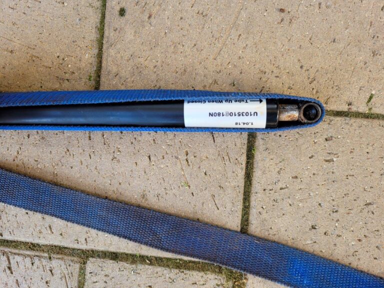 Replacing gas struts on a pop top camper; what you need to know