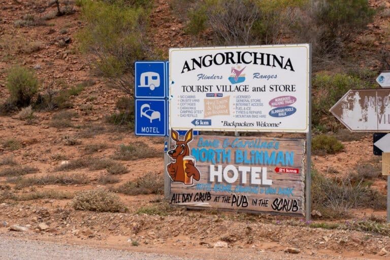 Parachilna Gorge; great free camping in the Flinders Ranges