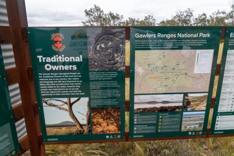 Gawler Ranges National Park; a great camping destination in SA