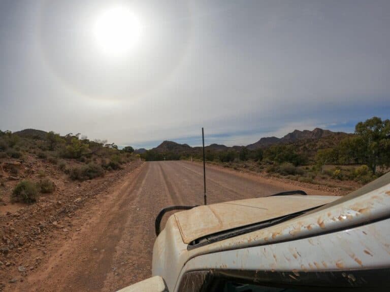 Parachilna Gorge; great free camping in the Flinders Ranges