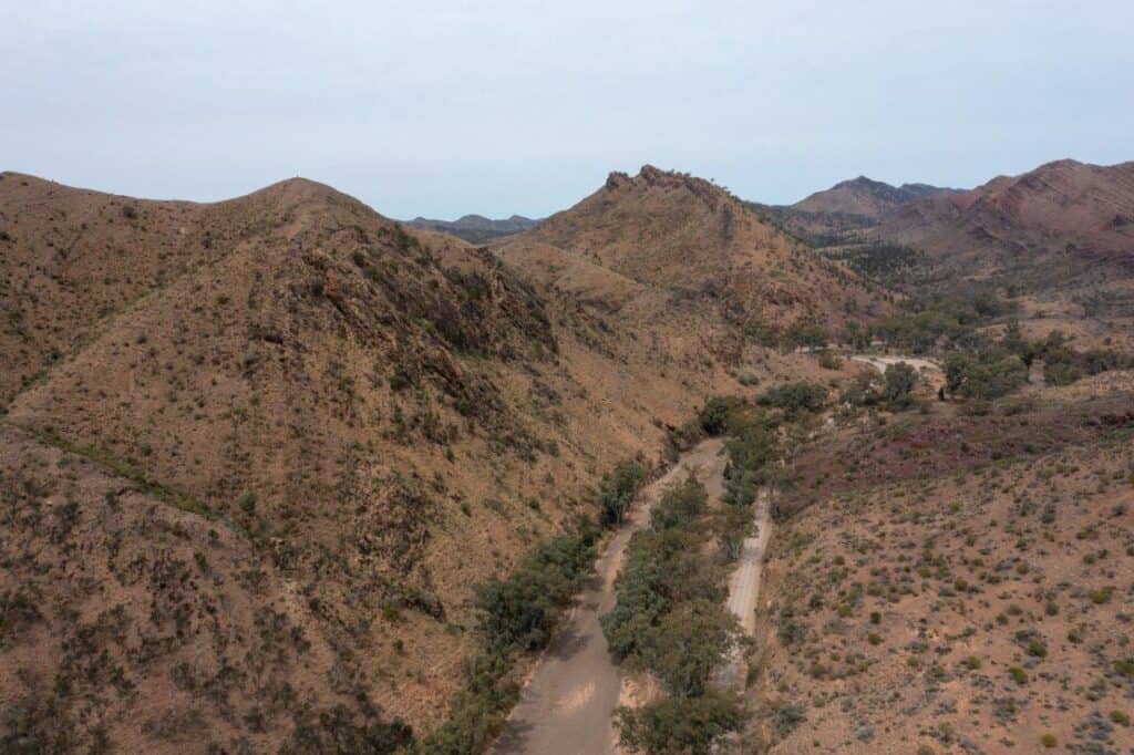 Parachilna Gorge; great free camping in the Flinders Ranges