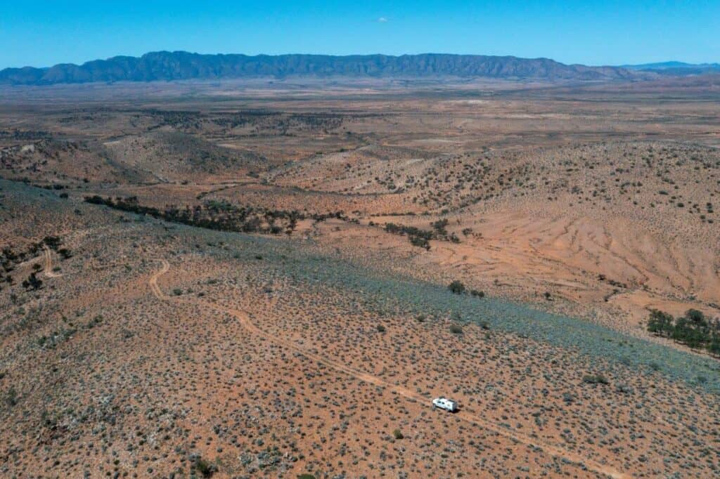 The Burnette 4WD track on Mern Merna Station