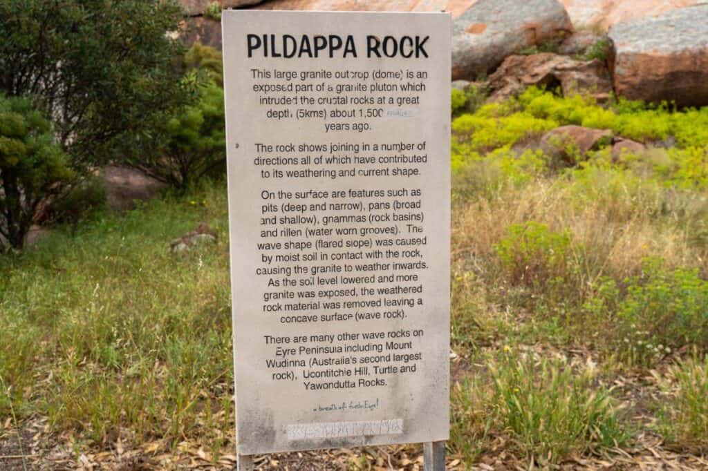 Pildappa Rock; better than Wave Rock?