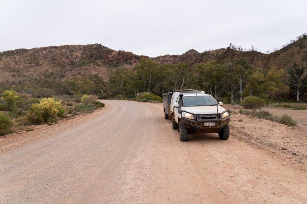 Parachilna Gorge; great free camping in the Flinders Ranges