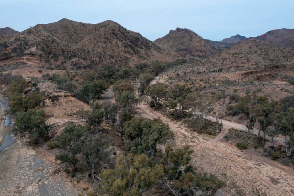 Parachilna Gorge; great free camping in the Flinders Ranges