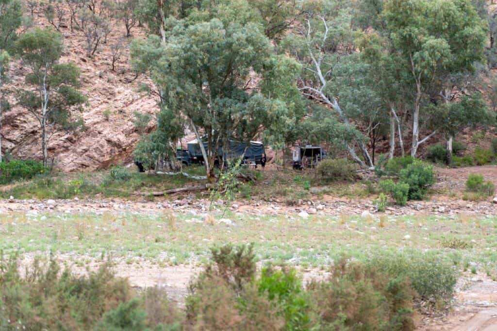 Parachilna Gorge; great free camping in the Flinders Ranges
