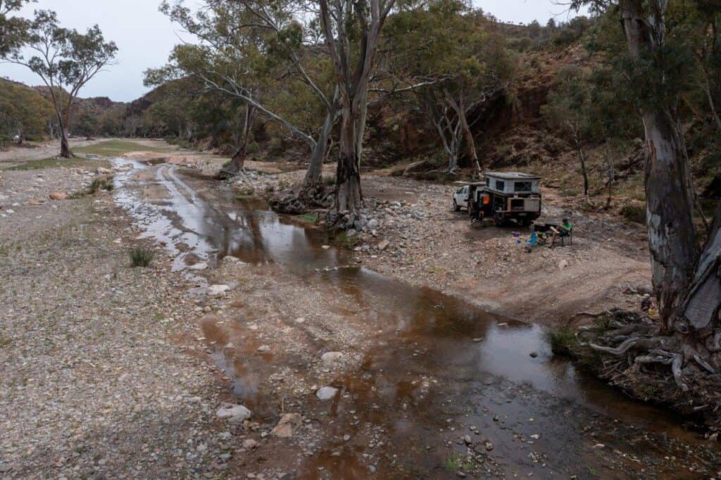 Parachilna Gorge; great free camping in the Flinders Ranges