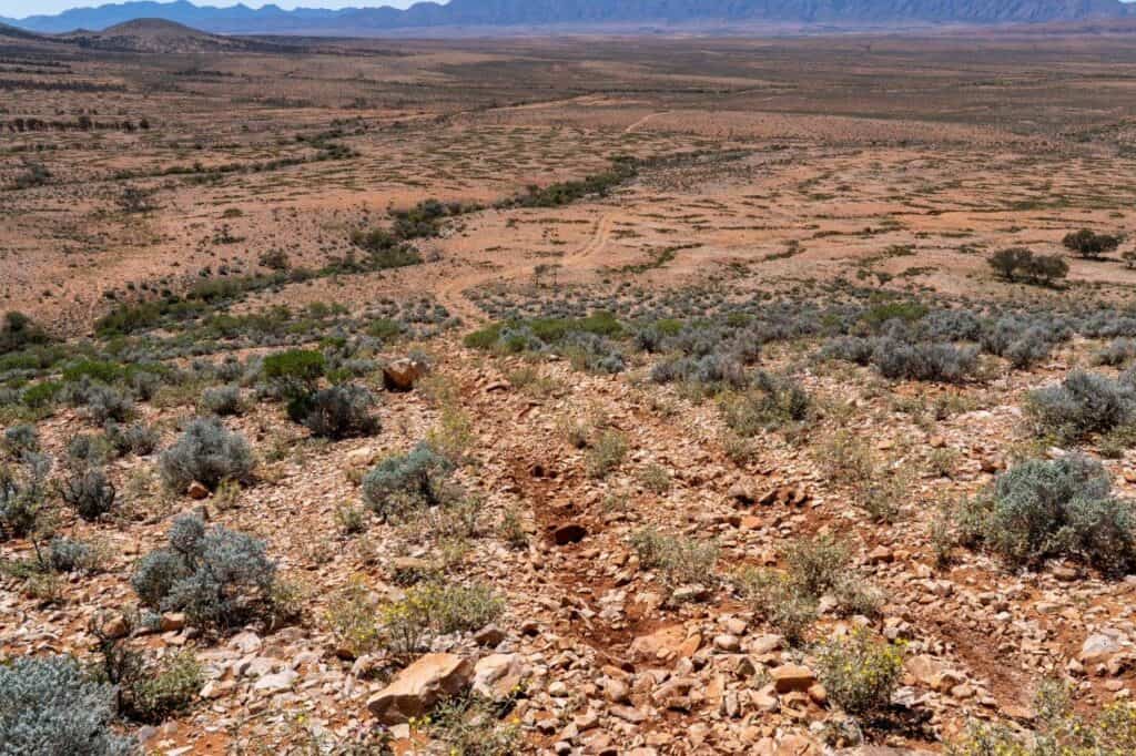 The Burnette 4WD track on Mern Merna Station