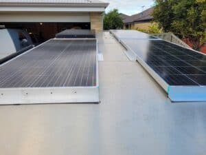 Caravan solar panels; how to mount them correctly so they stay on