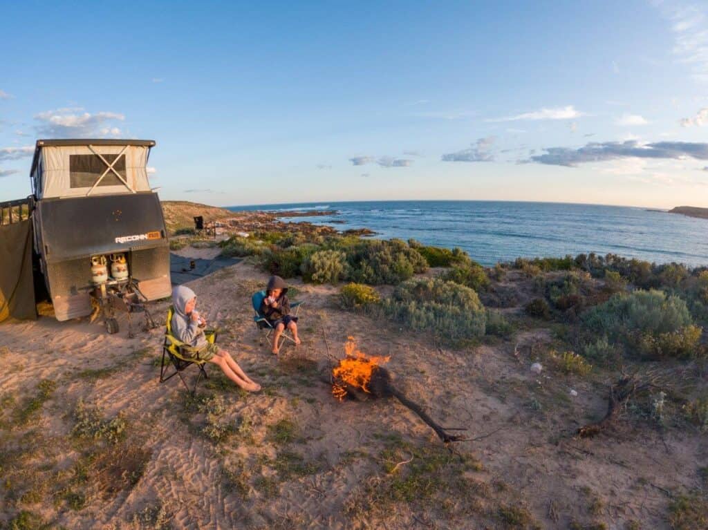 Point Brown on the Eyre Peninsula; amazing, free camping in SA