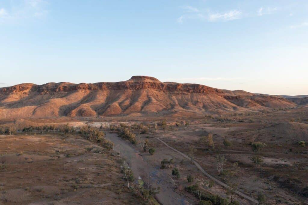 Chambers Gorge in the Flinders Ranges; great free camping