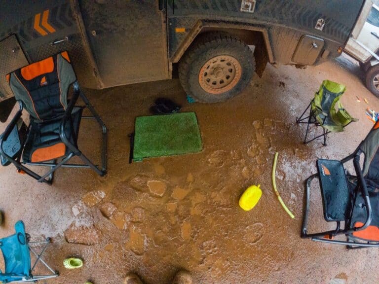 Camping in the rain; how to make it a whole heap of fun