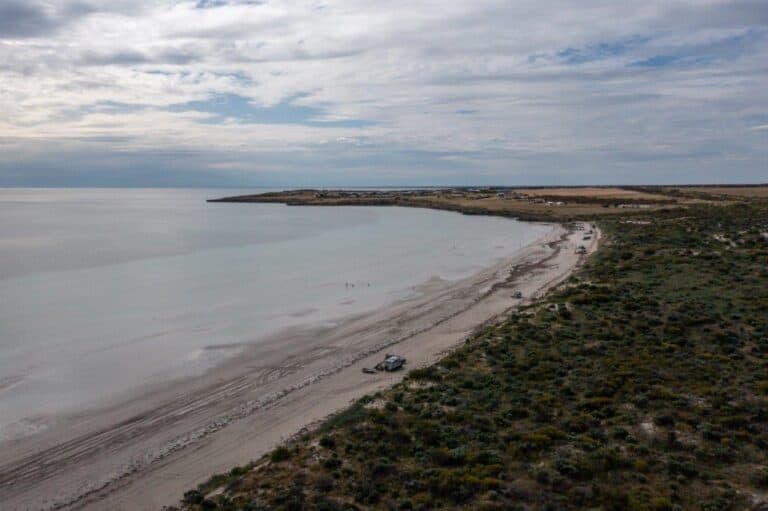 Perlubie Beach; amazing beach camping near Streaky Bay