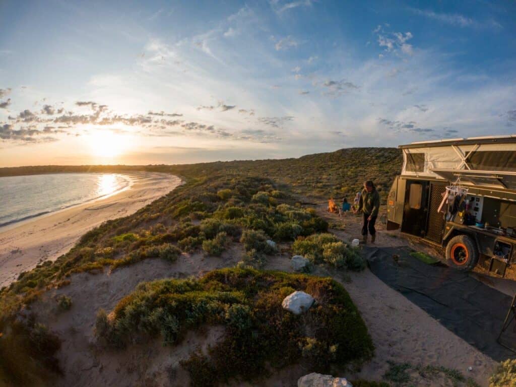 Point Brown on the Eyre Peninsula; amazing, free camping in SA