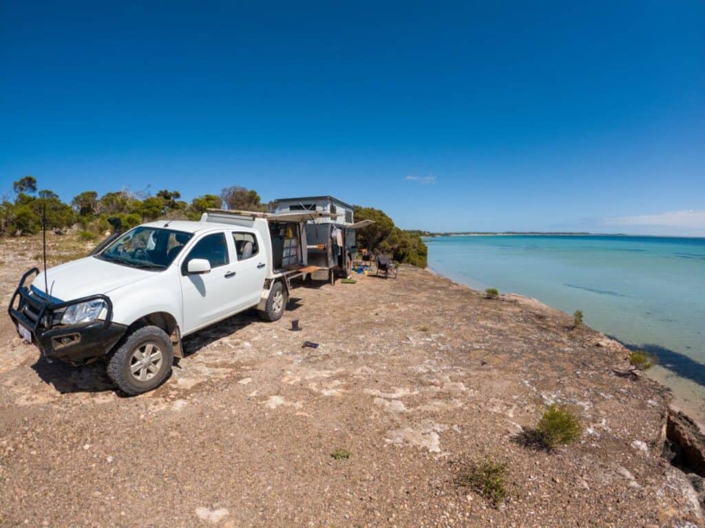 Black Springs Campground in Coffin Bay National Park